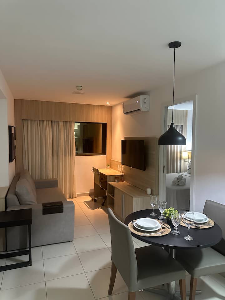 Academia, Restaurante/recepção 24h, Sauna, Piscina - Recife