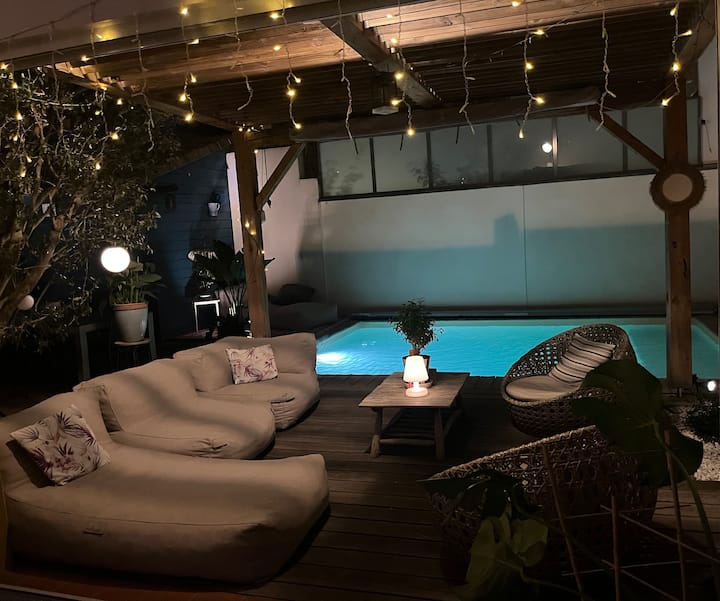 Maison De Vacances Fraîche Avec Piscine Et Chat ! - Balma