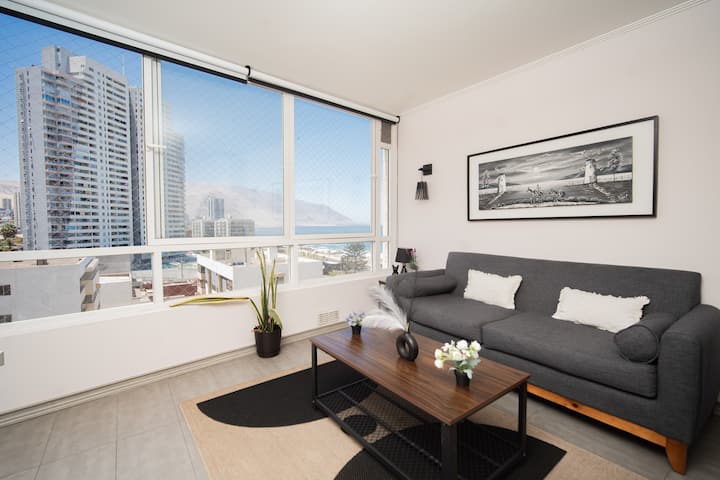 Acogedor Y Hermoso Depto. A Pasos Del Mar - Alto Hospicio