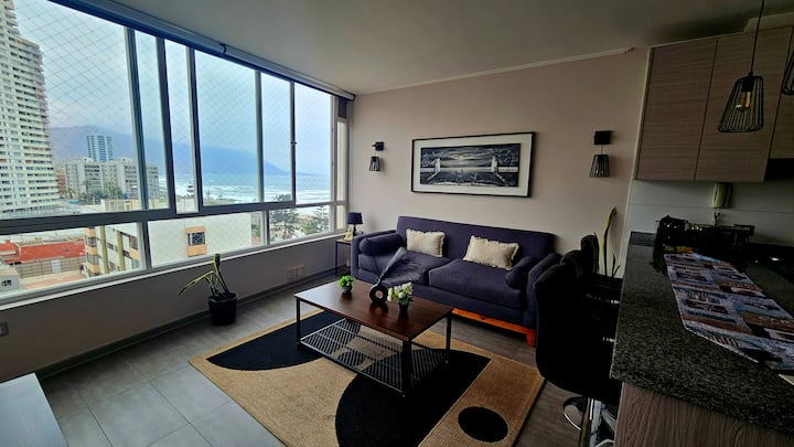 Acogedor Y Hermoso Depto. A Pasos Del Mar - Iquique