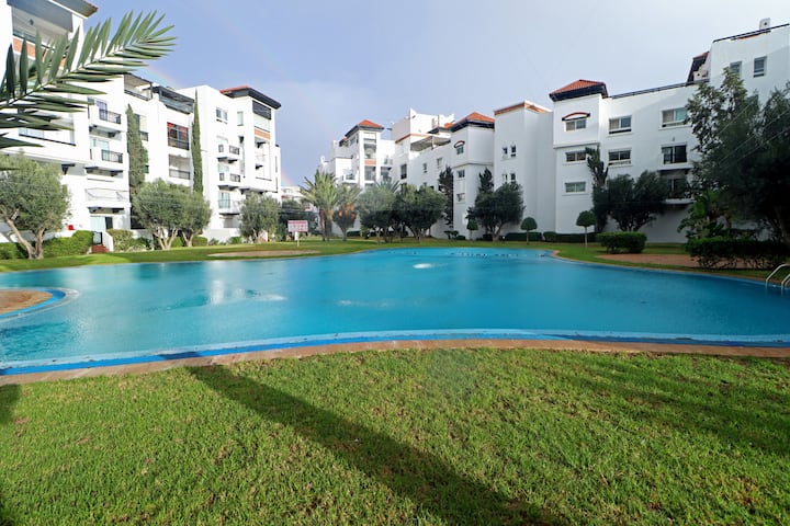 Apt ÉLégant à La Marina - Agadir