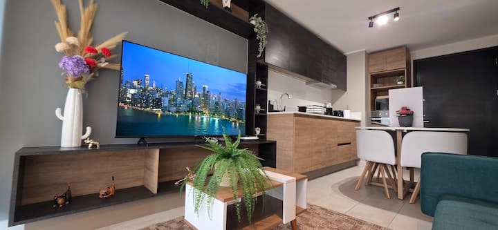 Depto. Elegante Y Equipado, Con Aire Acondicionado - Santiago (Chile)