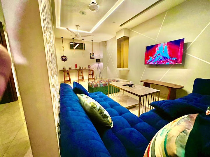 Luxury & Secure 2-bed Private, Safe Apartment Dha - Lahore
