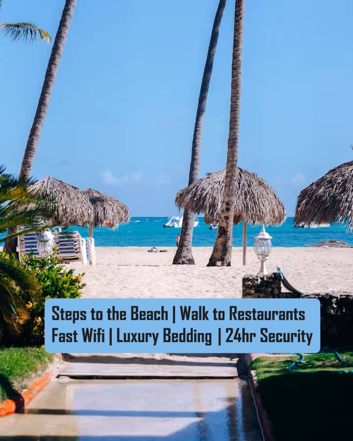 Turquoise Tide Retreat- A Perfect Beachfront Break - Punta Cana