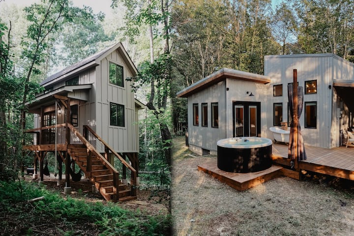 Fall Creek Falls Retreat: Cabin + Treehouse - Fall Creek Falls, TN