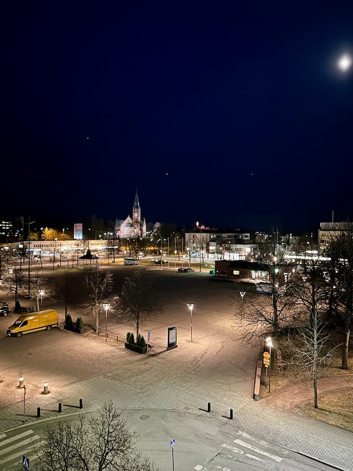 Keskustan Sydämessä - Lasitettu Parveke - Sauna - Forssa