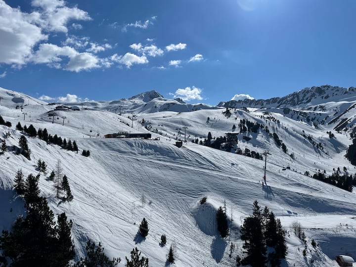 Arc 2000 - 4/5 Pers Appart.11 Chamois Cheminée - Arc 1800