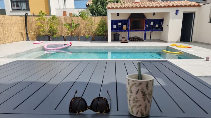 Agréable Maison Avec Piscine - Perpignan