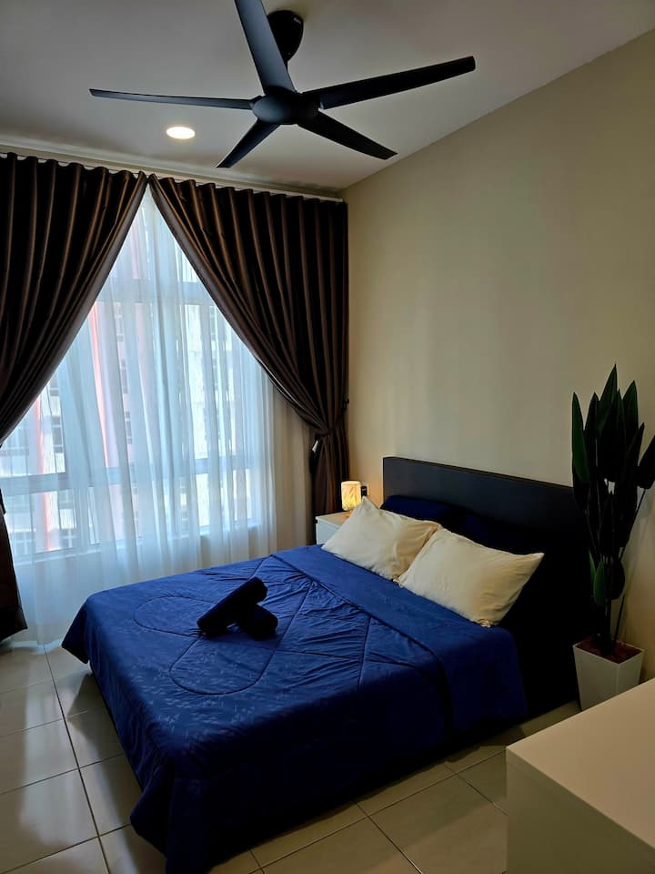 1d06 2br @Anderson Ipoh Town / Wifi / Smart Tv - Ipoh