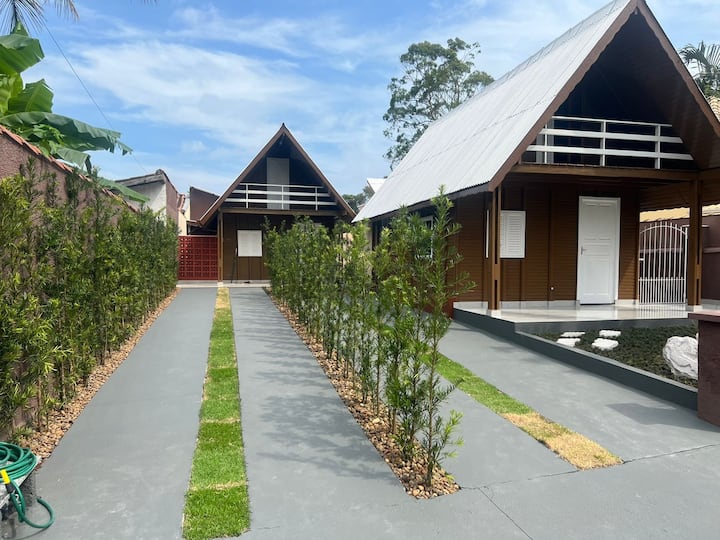 Chalé Praia. - Caraguatatuba