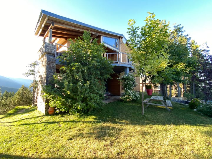 Bel Appartement De Montagne Rdc De Chalet 8 Pers - Les Angles