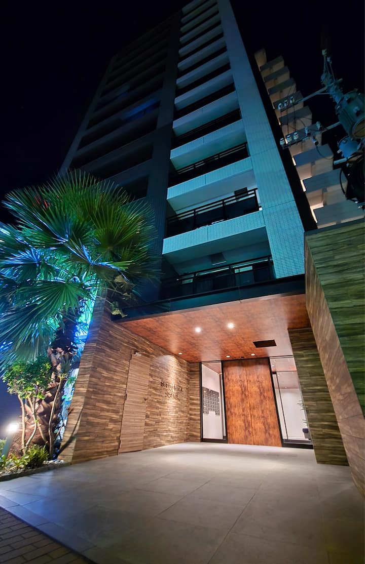 Max4people/35㎡ / 4 Min Subway/family Type Room! - Fukuoka