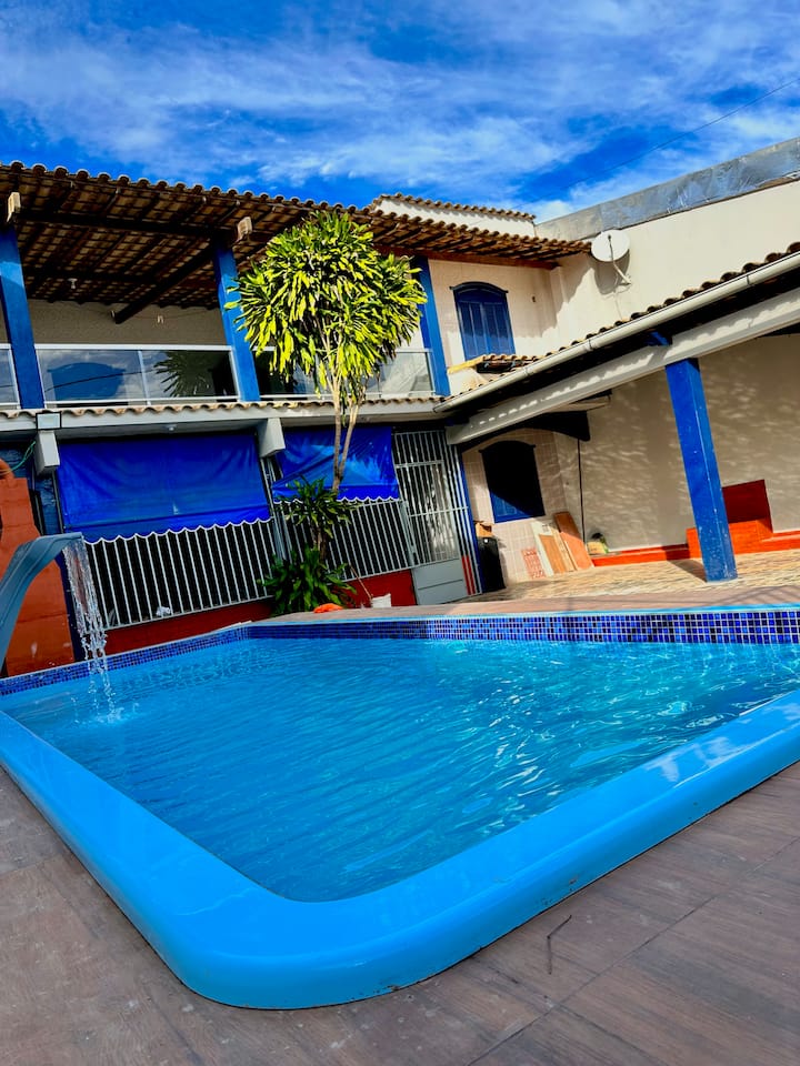Casa Grande Com Piscina  Para Todos Os Amigos - Serra