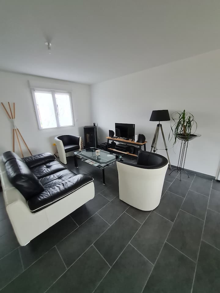 Charmante Maison Près De Lens Douai Lille - Noyelles-Godault