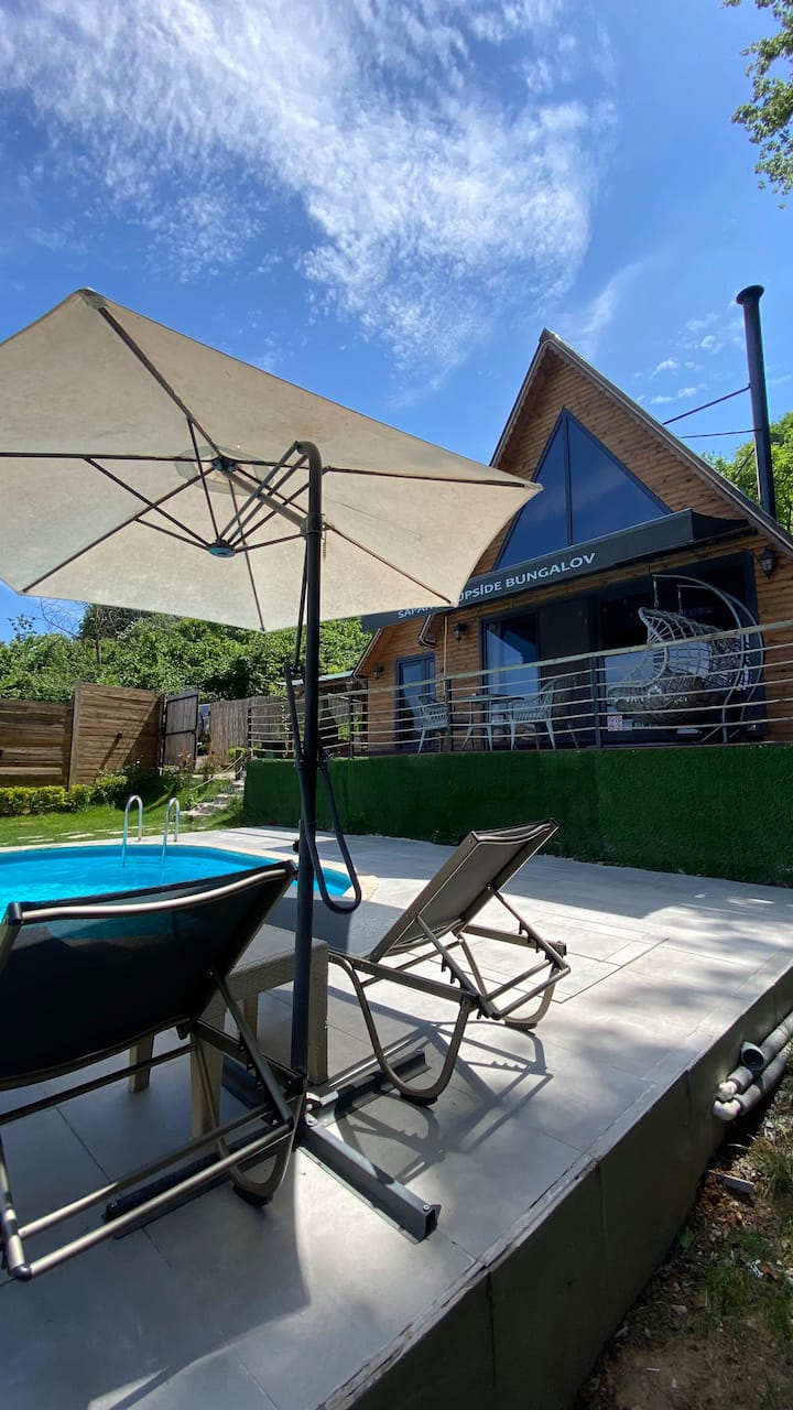 Sıcak Havuzlu Korunaklı Aileye öZel Göl Manzaralı - Sapanca