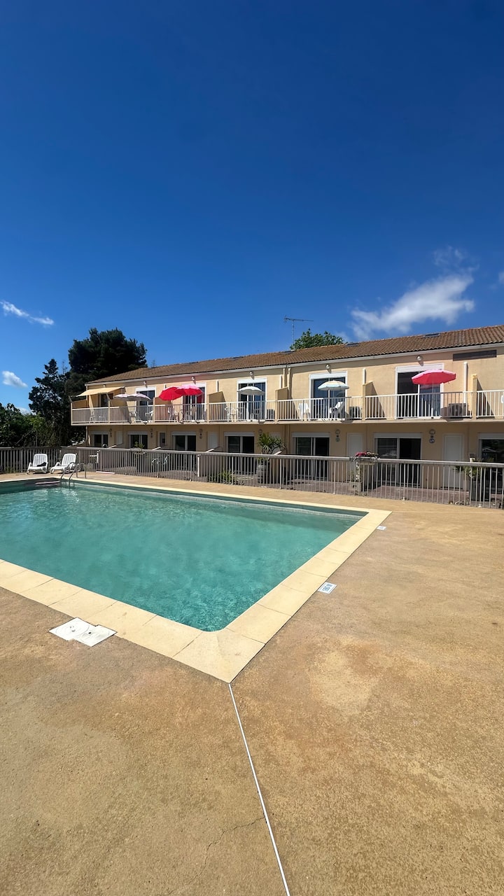 Terrasse De La Piscine - Le Grau d'Agde