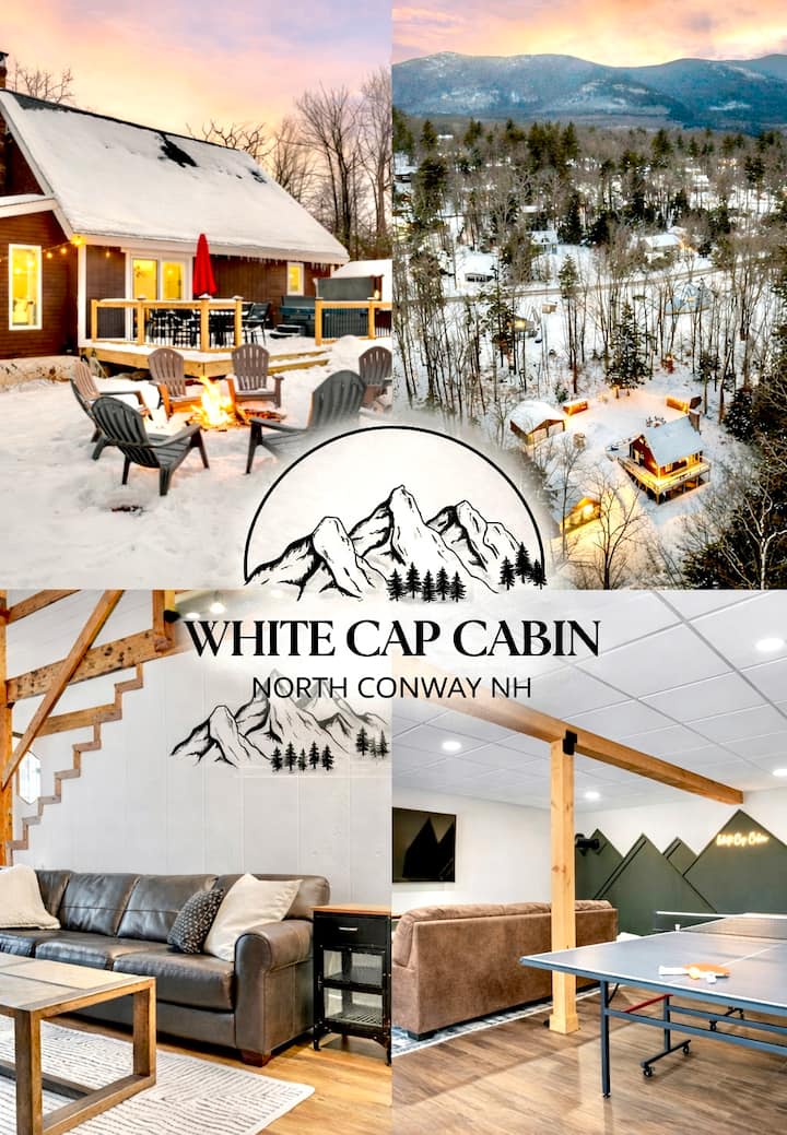 Game Room, Hot Tub, Fire Place, Dog Friendly - North Conway, NH