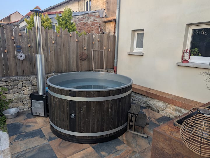 Maison Lorraine 14 Couchages -Jardin-bain Nordique - Moselle