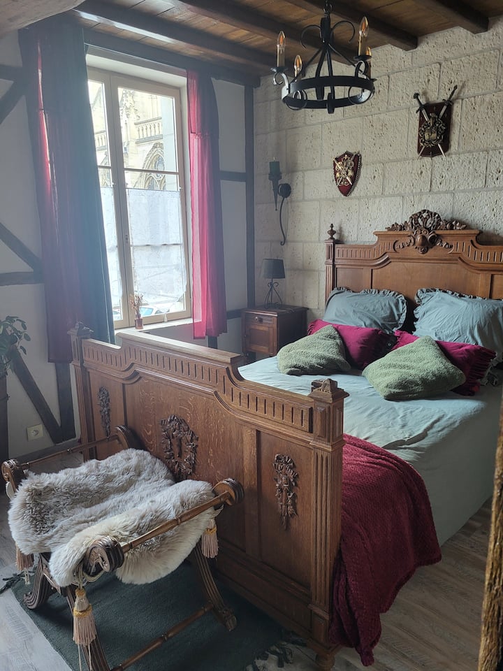 Maison Médiévale Au Pied De La Cathédrale - Laon