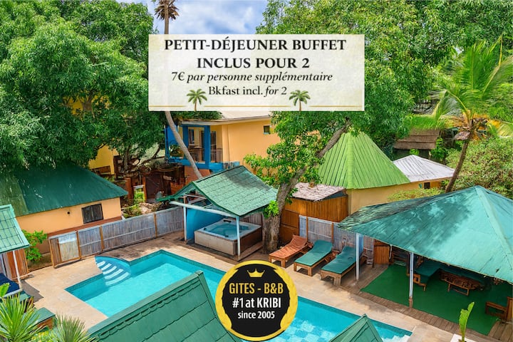 Cosy Budget · 2 Piscines Restaurant Plage -10% - Cameroon