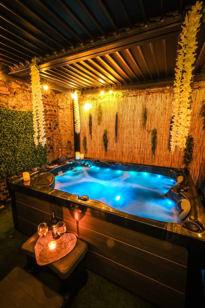 Suite Bali - Romantique & Intimiste - Spa Privé - Pamiers