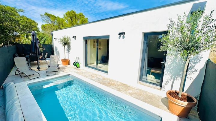 Villa Avec Piscine Privée, Clim, à 5 Min D’uzès - Uzès