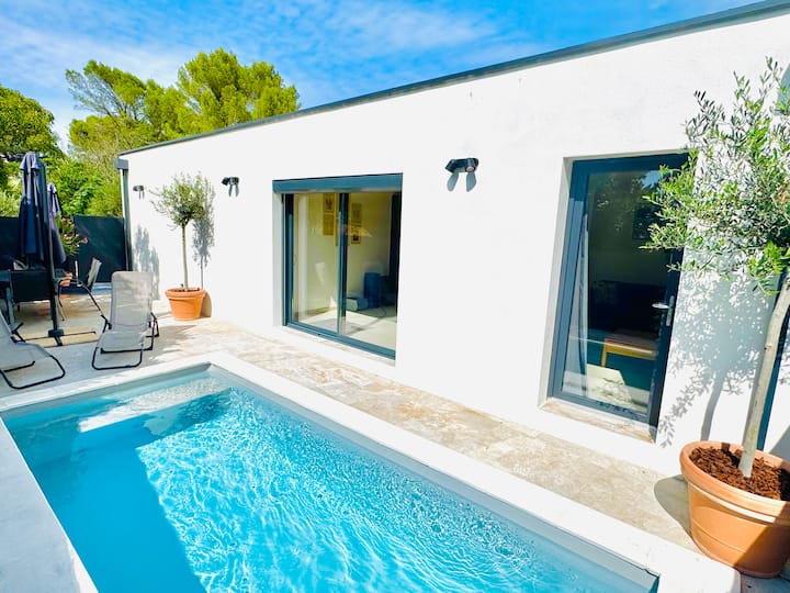 Villa Avec Piscine Privée, Clim, à 5 Min D’uzès - Uzès