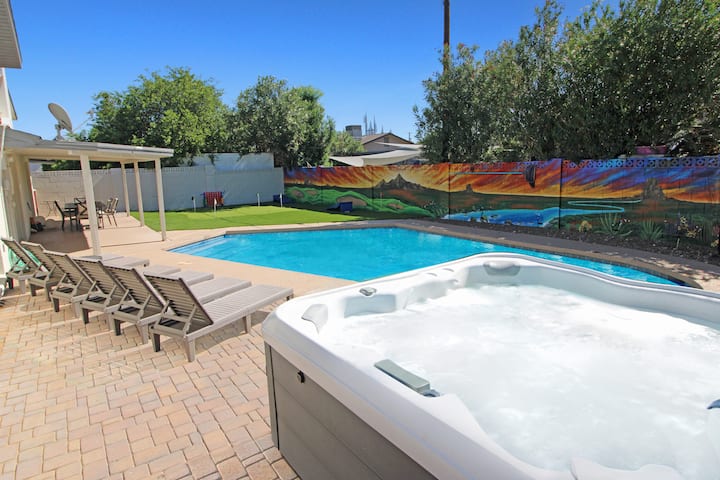 Desert Pearl, Hottub, Puttgreen, Pool, Games - Scottsdale, AZ