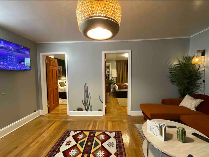 3br Family Oasis Boho • Lga/ Jfk • 15 Min City - フォート・リー, NJ