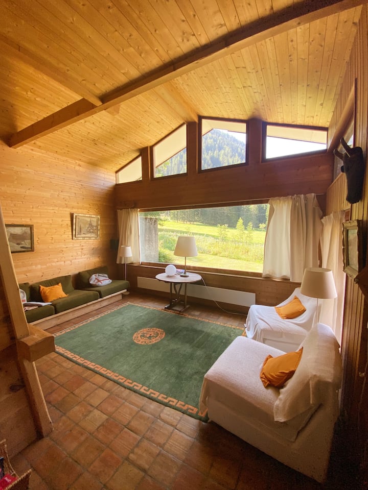 Vue Sur Le Mont Blanc Chamonix Argentiere - Chamonix-Mont-Blanc