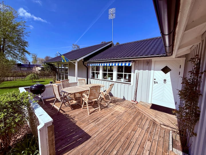 Close To The Beach |  2 Patios, Bbq & Large Garden - Falkenberg