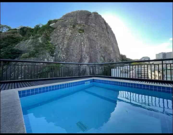 Copacabana Flat Com Piscina Vaga A 150mt Da Praia - Copacabana