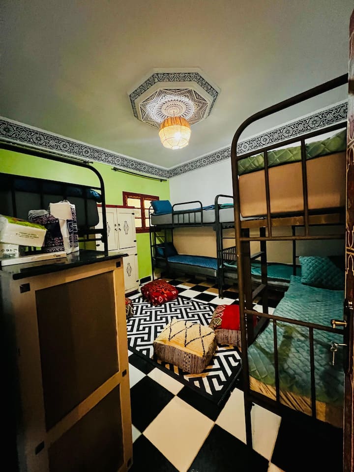 Dortoir Mixte 8 Lits - Marrakesh