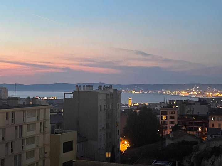 Appart T3 Au Pied De Notre Dame - Marseille