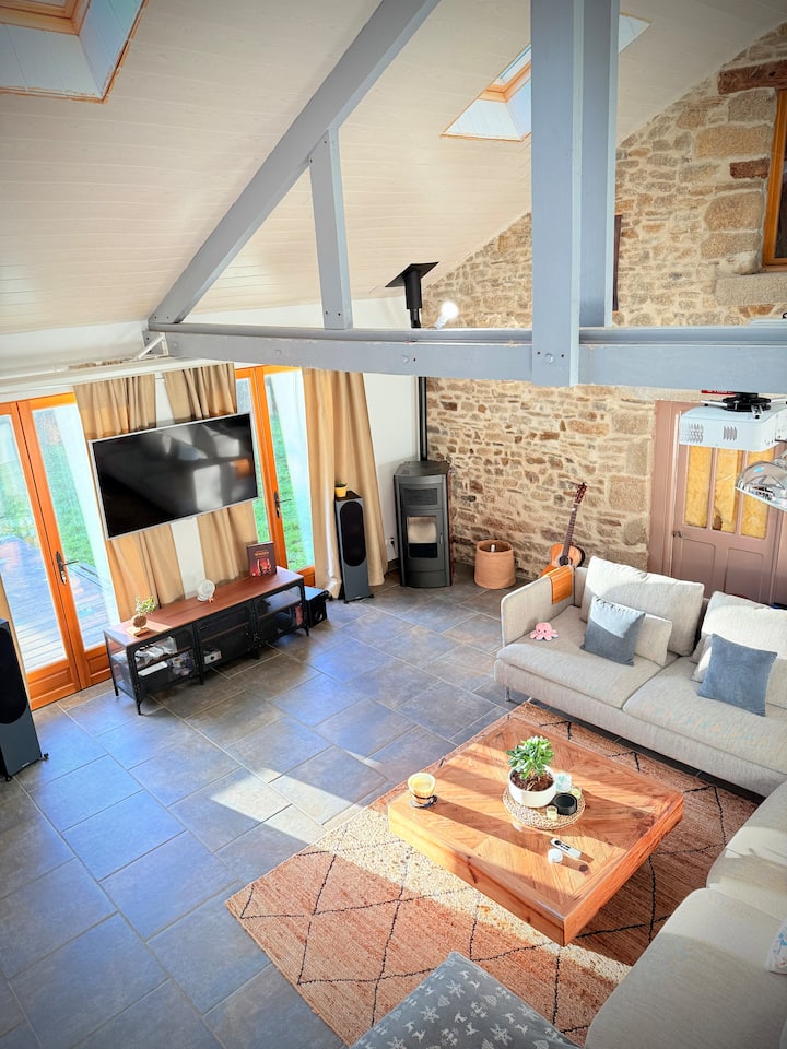 Chambre - ÉVasion Paisible à La Campagne - Combourg