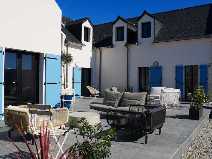 "Grands Sables" T4 à Locmaria - 6 à 12 Personnes - Groix