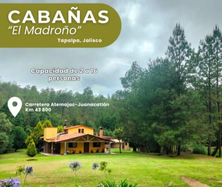 Cabaña Con Lago El Madroño - Tapalpa