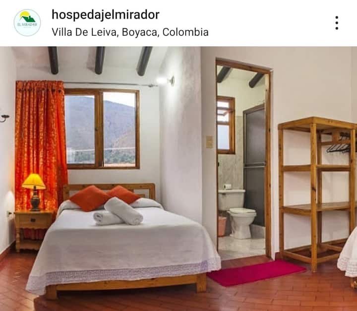 Habitación Doble - Villa de Leyva