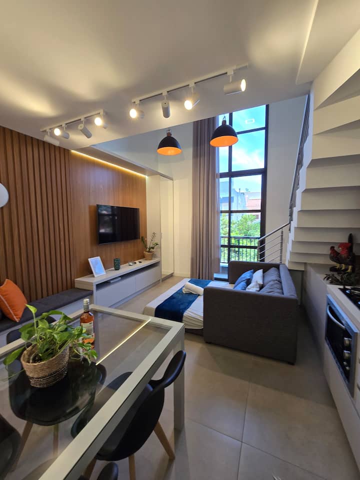 Lindo Loft Jurere
5 Min De Caminhada Até A Praia - Brasil