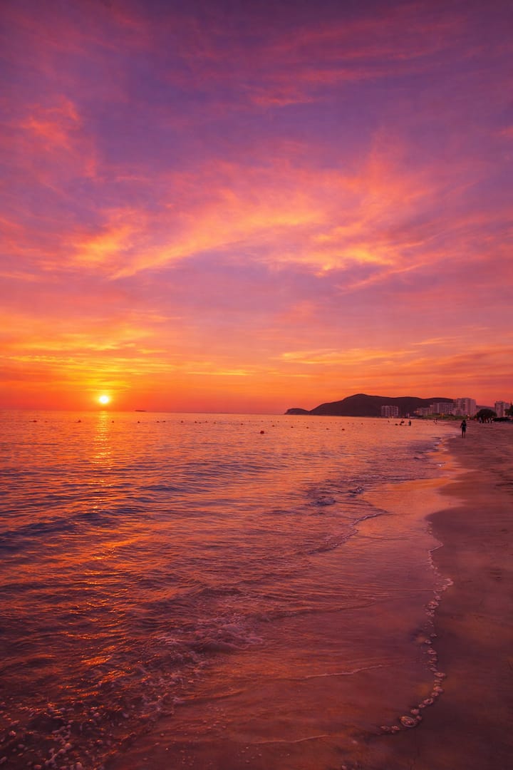 Sunset Paradise @ Bello Horizonte Beach - Colombie