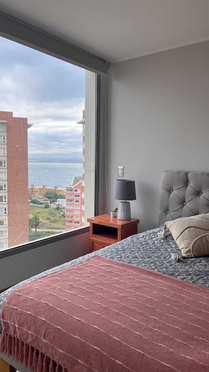 Departamento Almar Con Amplia Vista - Concón