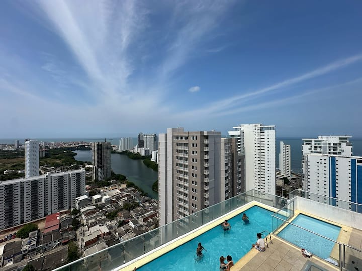 ¡A 500m De La Playa Y Cerca De Todo! - Cartagena, Colombia