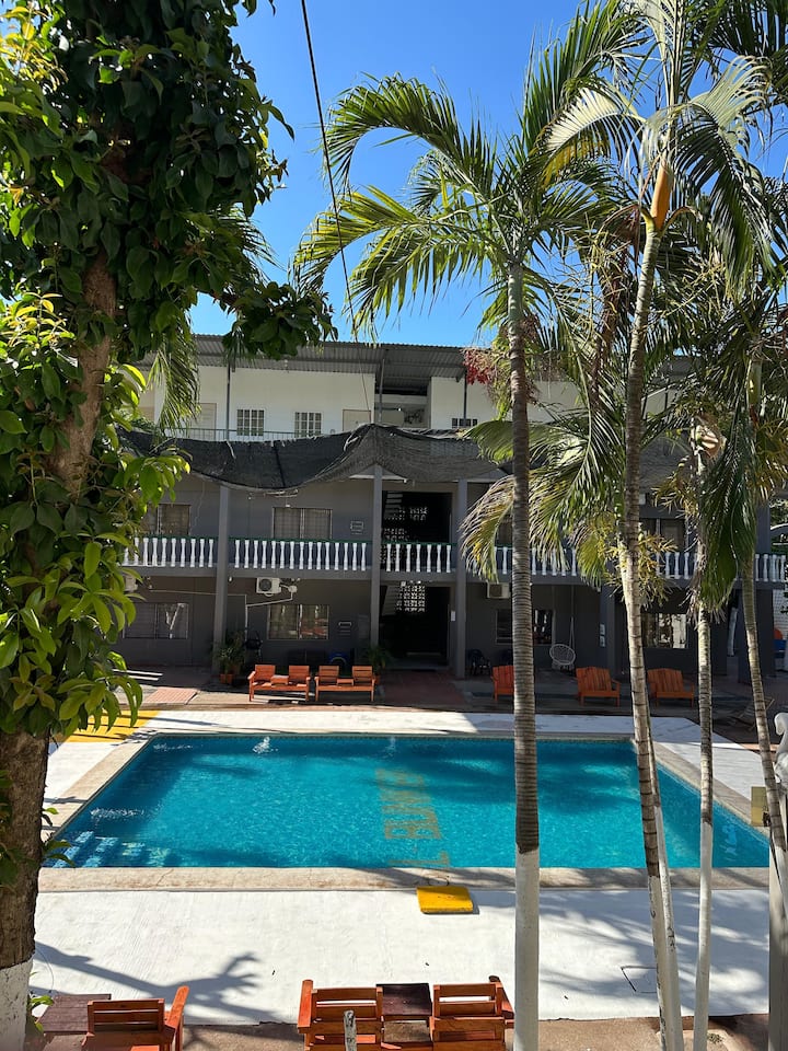 Cozy Apartament– 2 Min Walk To Las Flores Beach - La Libertad, El Salvador