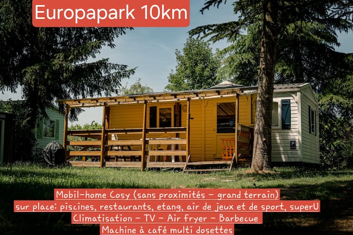 Mobil Home Clim Tv Piscines éTang Europapark Rulan - Rust