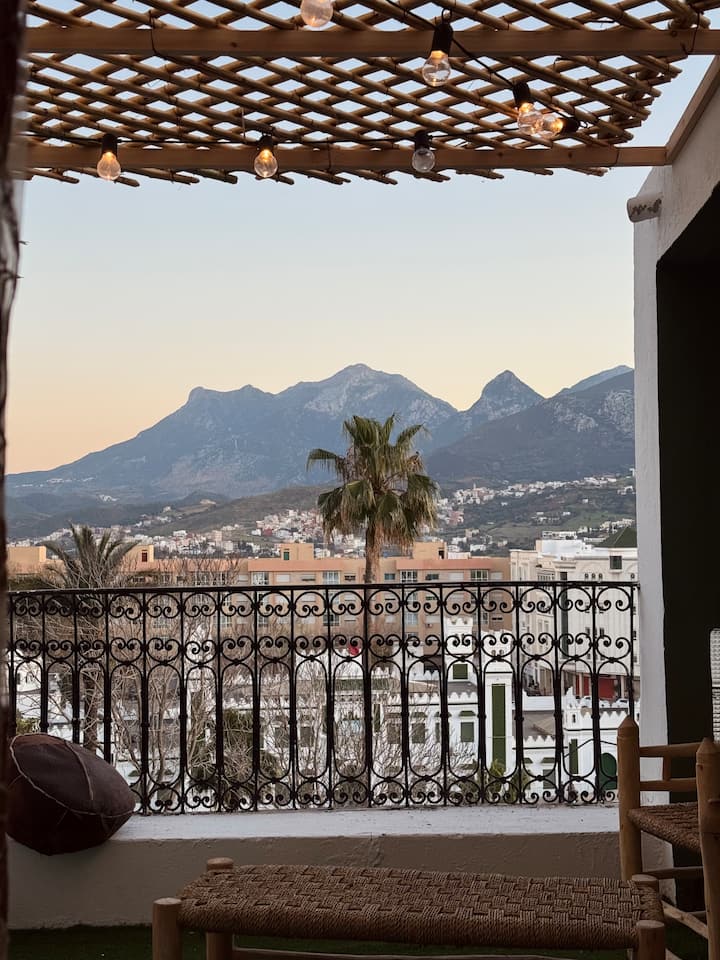 Cozy,central Apartment 3br,terrace,view Tetouan - Tetuán
