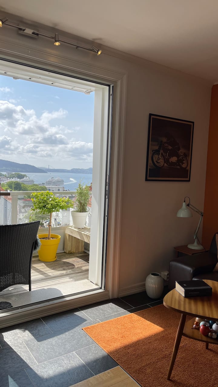 Leilighet Med Balkong Og Utsikt I Bergen - Bergen