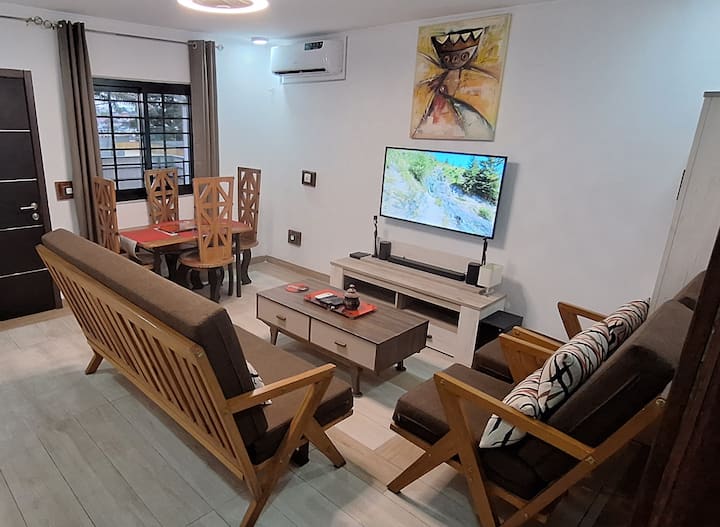 Modern Apartment+ City View+generator In Riviera 3 - Abidjan