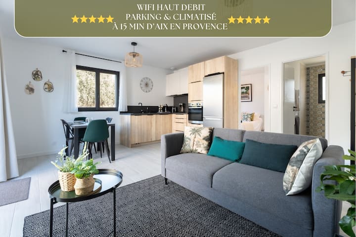 Lumaé •Spa Privatif• Terrasse Ensoleillée• Parking - La Fare-les-Oliviers