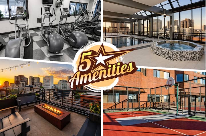 Modern Downtown Oasis W/ Free Parking • Gym • Pool - Minneapolis