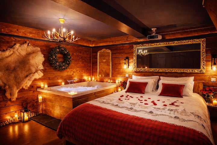 Chalet Romantique, Spa Xxl, Cinéma, 5 Min Centre - Bourgoin-Jallieu